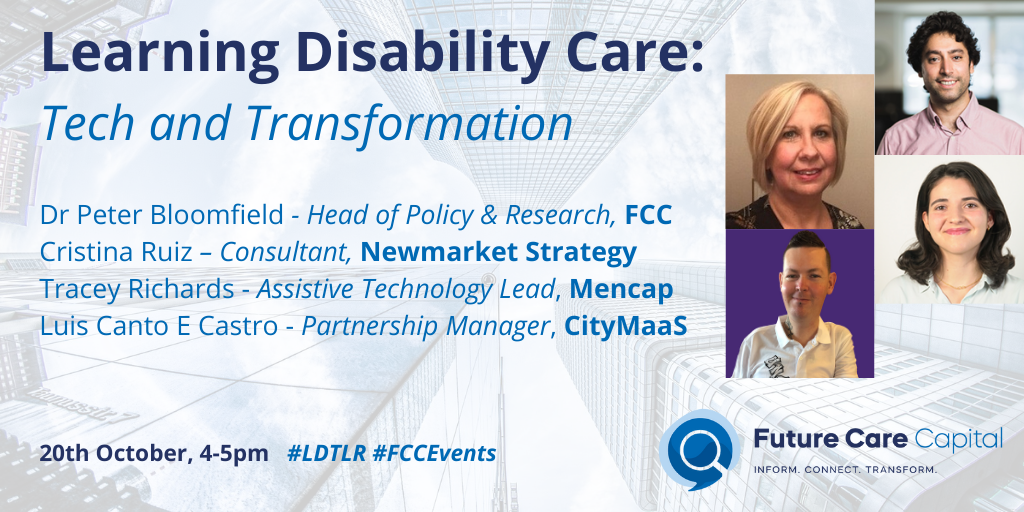20 October 2021 - Learning Disability Care: Tech and Transformation ...