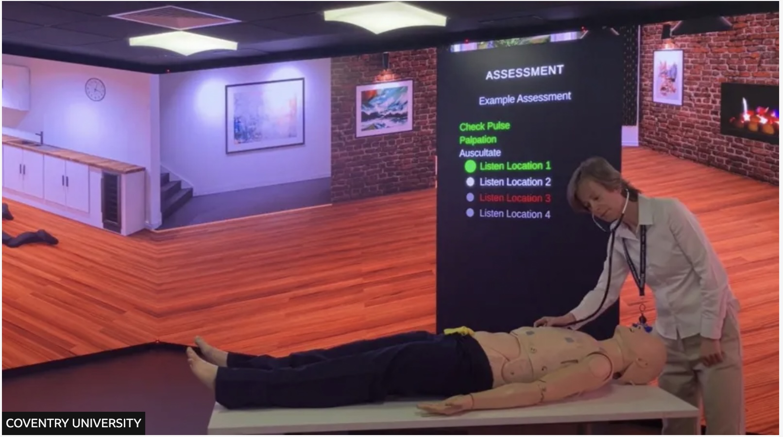 Health care students to benefit from virtual reality room - Future Care ...